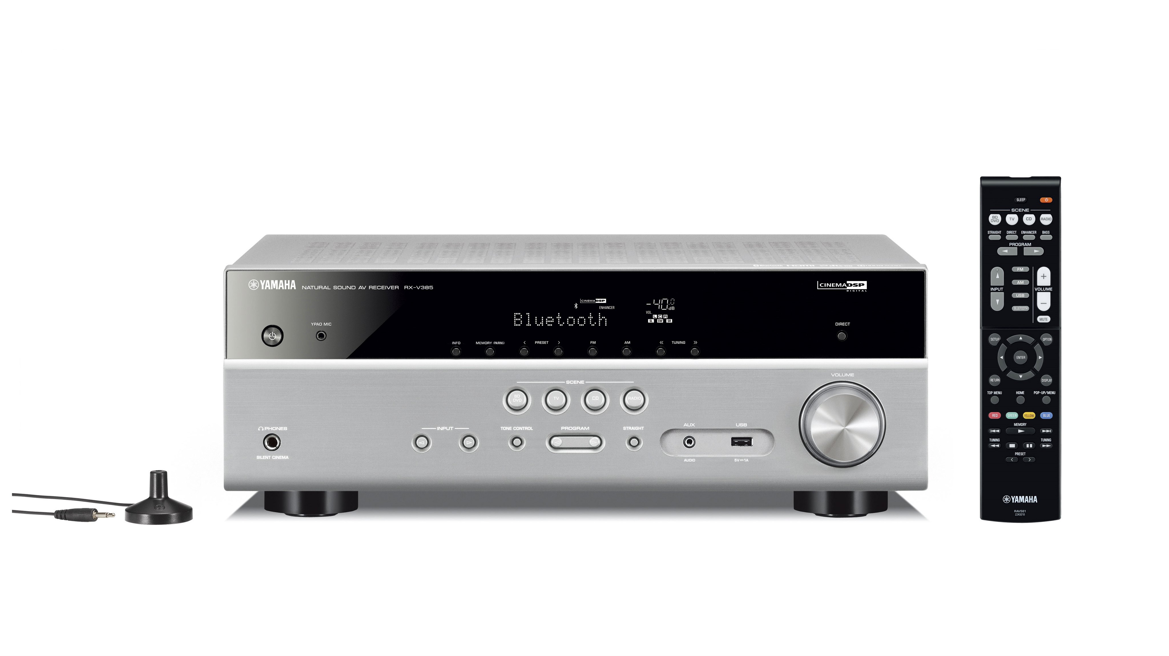 RX-V385 - Descrição - Receivers AV - Áudio & Vídeo - Produtos - Yamaha ...