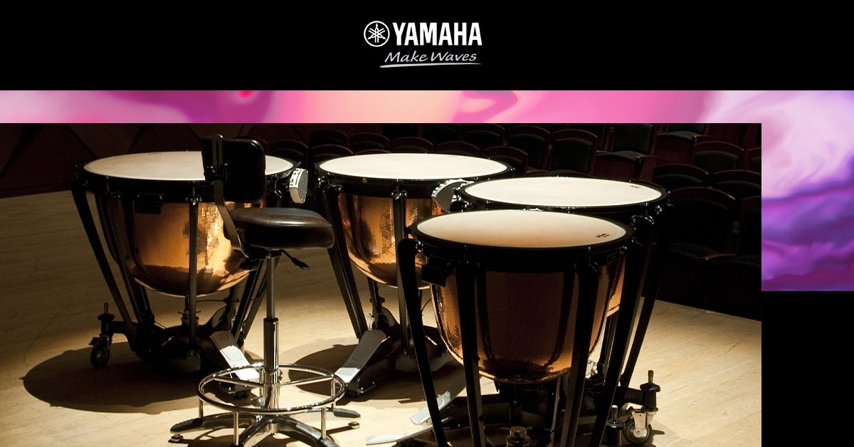 Tímpanos - Percussão - Instrumentos Musicais - Produtos - Yamaha - Brasil