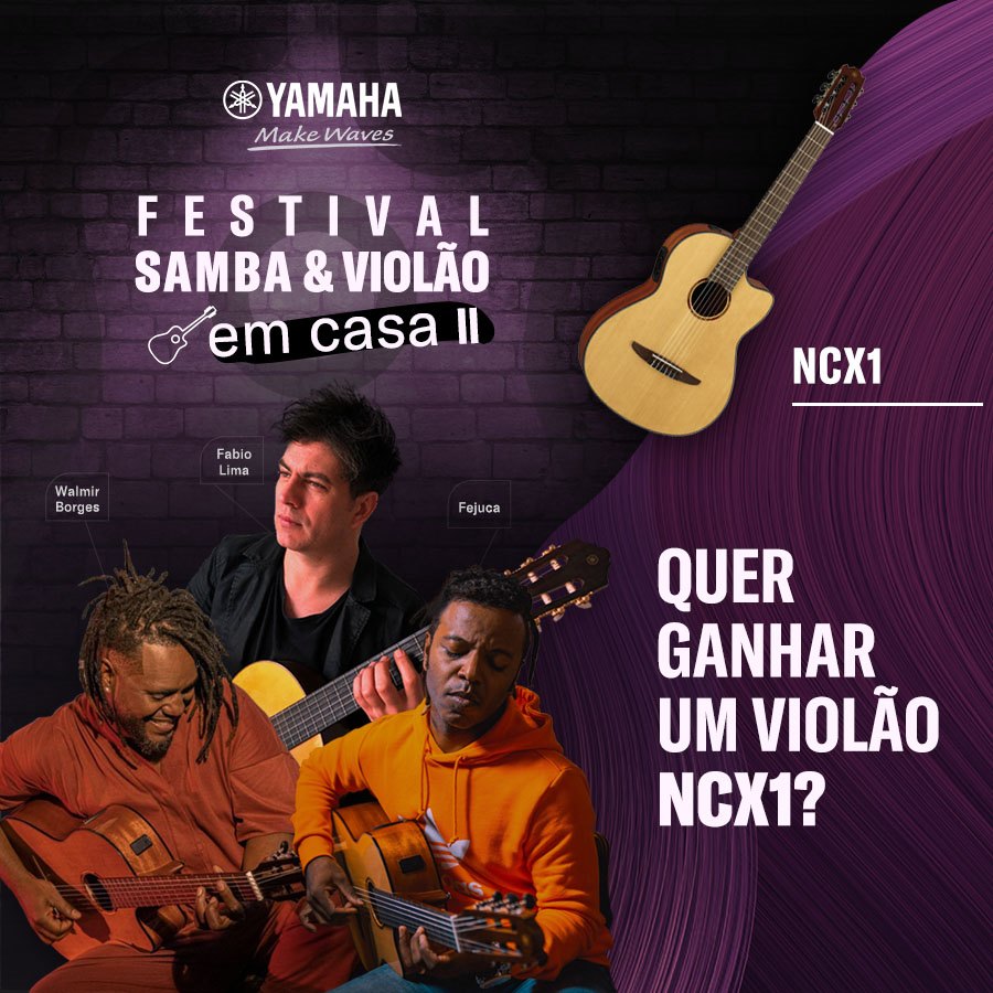 Festival Samba e Violão em Casa 2